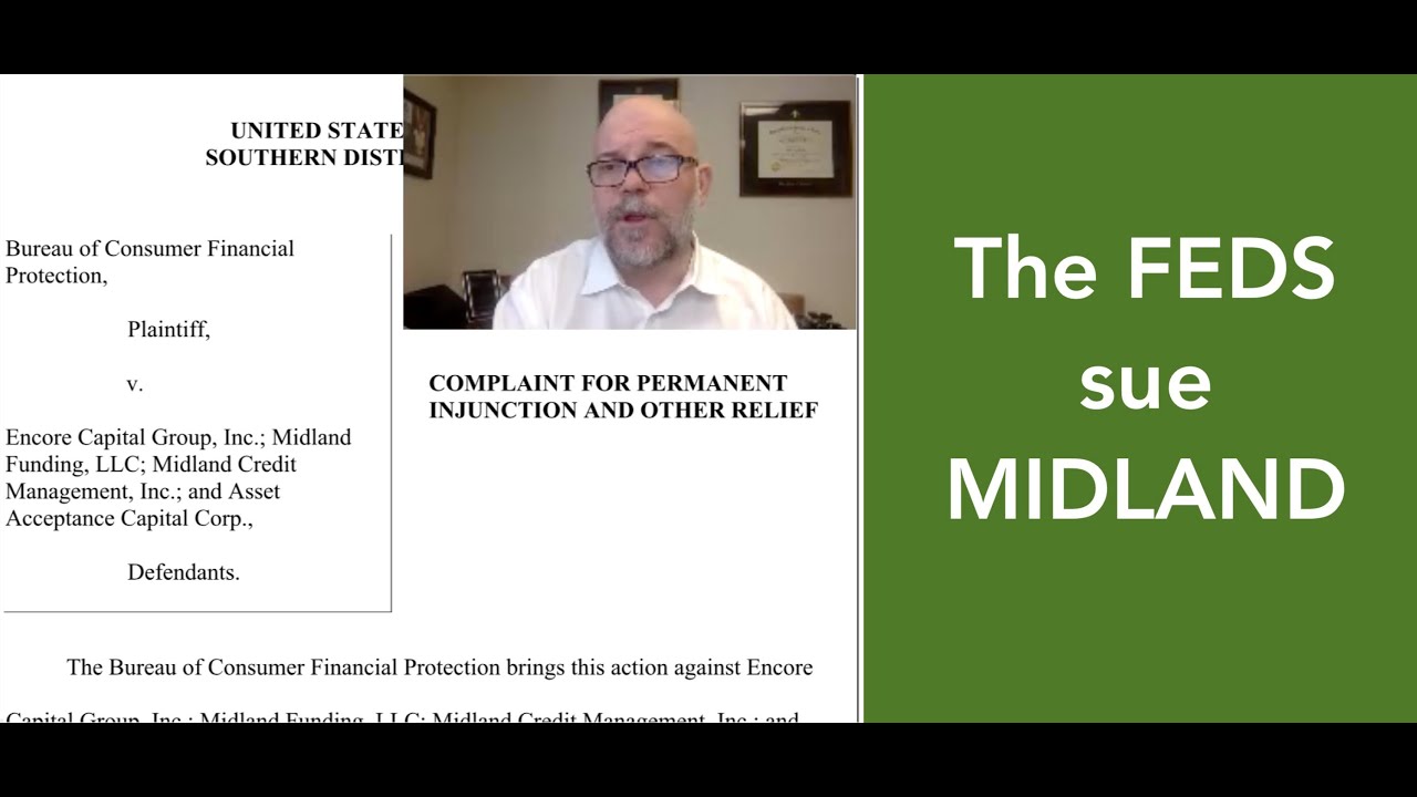 Midland Funding: Sued by the Feds for debt collection violations ...